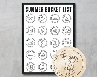 Summer Bucket List - Etsy