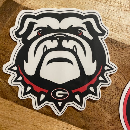 Georgia Bulldogs Vinyl Mascot Decal Sticker - Etsy