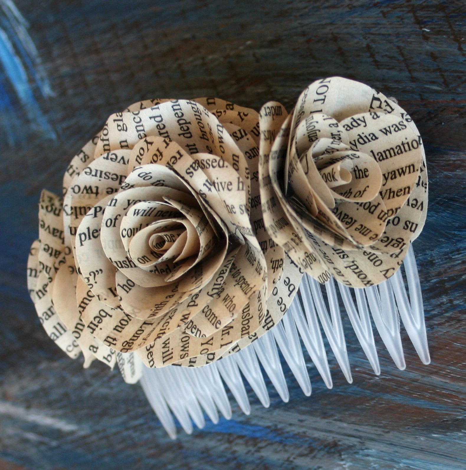 Pride and Prejudice Hair Comb: Jane Austen Gift, Wedding, Hair ...