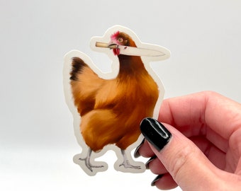 Chicken With Knife - Etsy