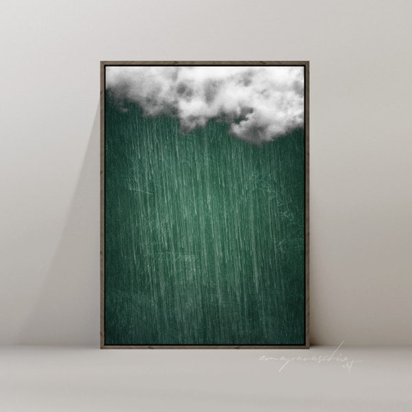Rain Print - Etsy