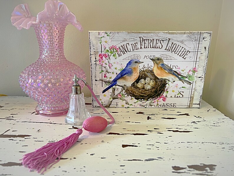 Farmhouse Bluebird Sign - Etsy