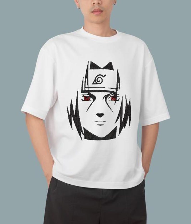 Itachi Embroidery Design, Itachi Uchiha Embroidery Design, Naruto ...