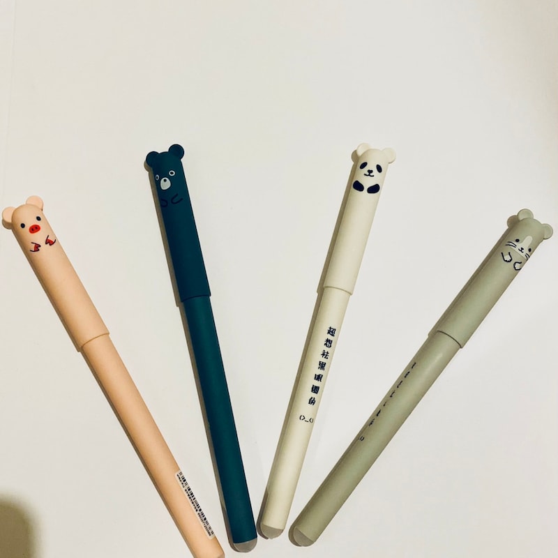 Animal Erasable Pens - Etsy UK