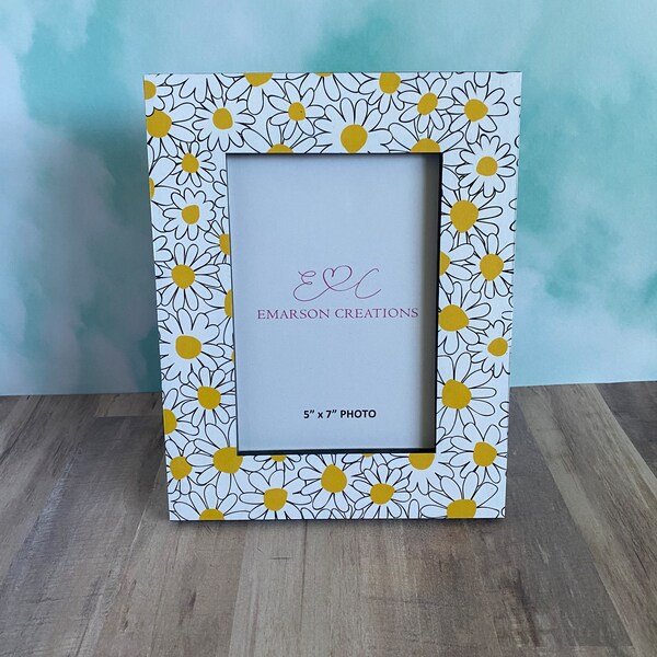 Daisy Picture Frame - Etsy