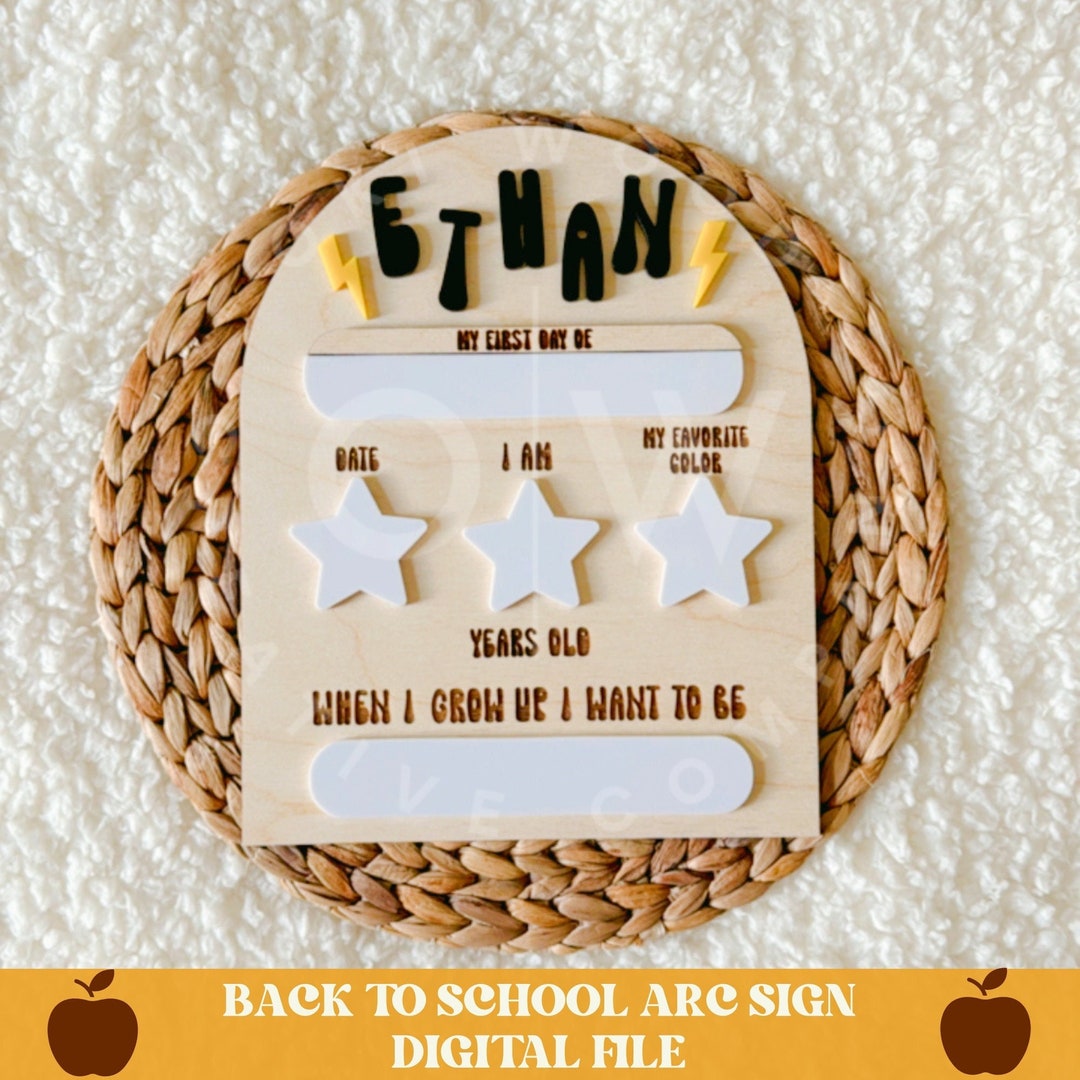 First Day of School Sign Svg, Back to School Svg, First Day of Svg ...