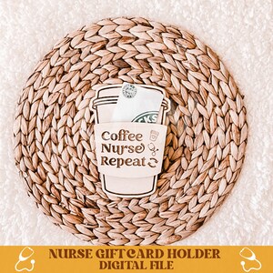 Nurse Gift Svg, Nurse Gift Card Svg, Nurse Svg, Glowforge Svg, Ready ...