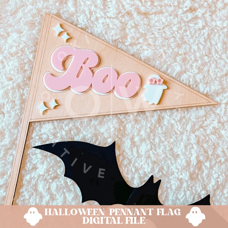 Halloween Pennant Flag Svg Halloween Decor Svg Halloween - Etsy