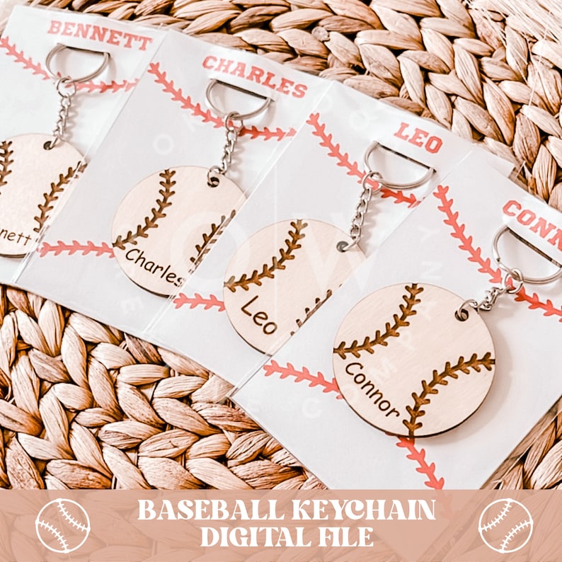 Baseball Keychain Svg Baseball Svg Keychain Svg Baseball - Etsy