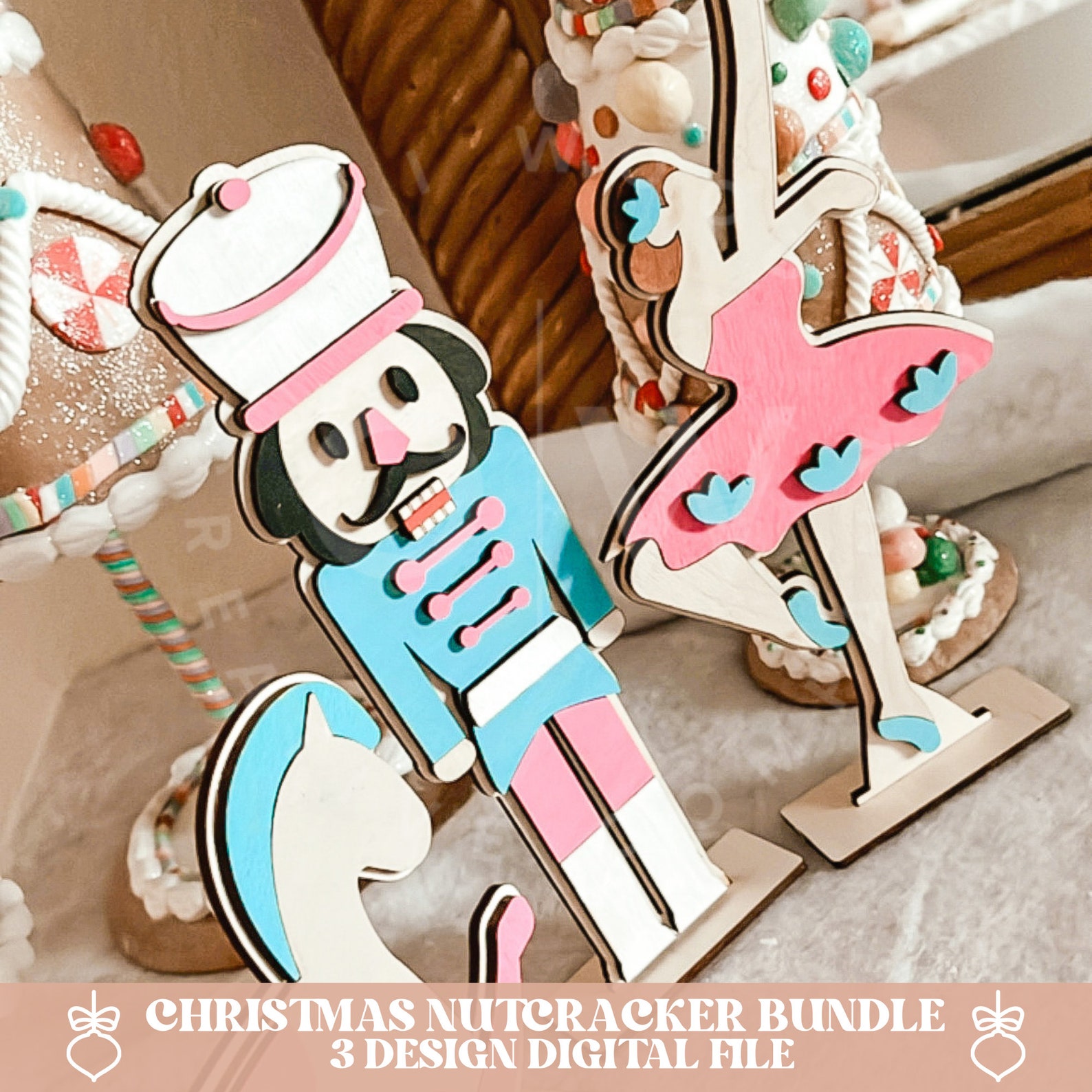Nutcracker Bundle Diy Kit Svg Nutcracker Diy Kit Svg - Etsy