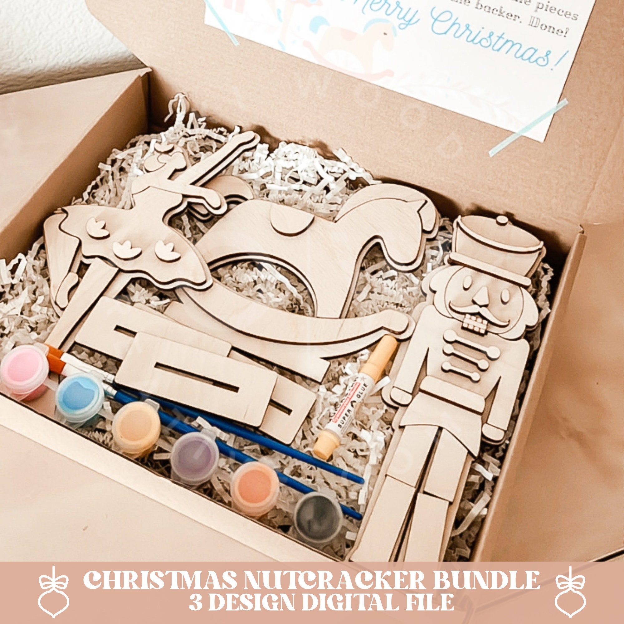 Nutcracker Bundle Diy Kit Svg Nutcracker Diy Kit Svg - Etsy