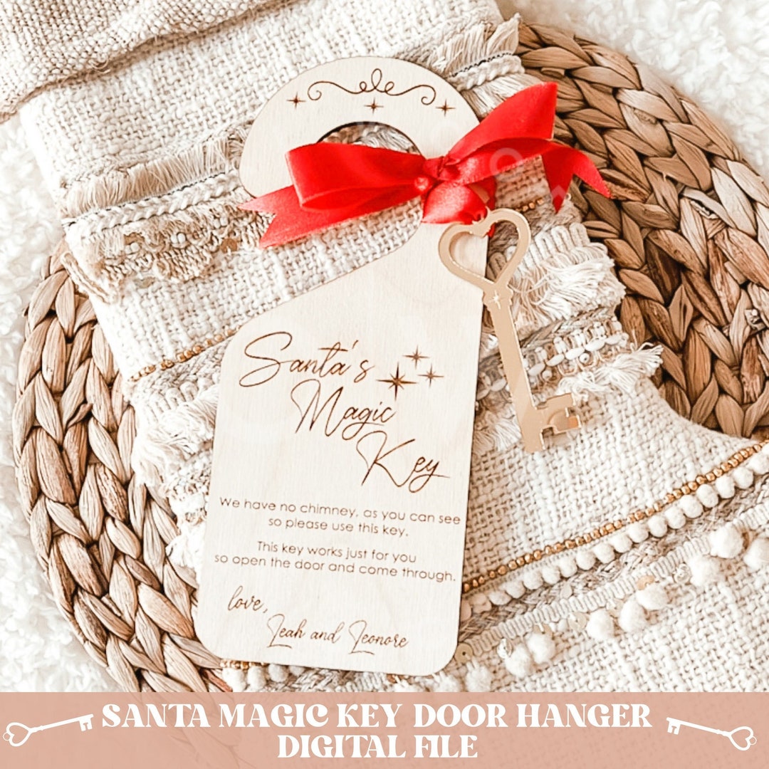 Santa Magic Key Svg, Santa Key Svg, Santa Svg, Christmas Svg, Christmas ...