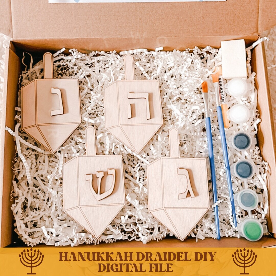 Hanukkah Draidel Svg, Hanukkah Diy Svg, Hanukkah Svg, Diy Svg, Kids Diy ...