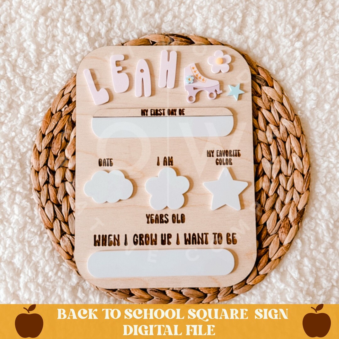 First Day of School Sign Svg, Back to School Svg, First Day of Svg ...