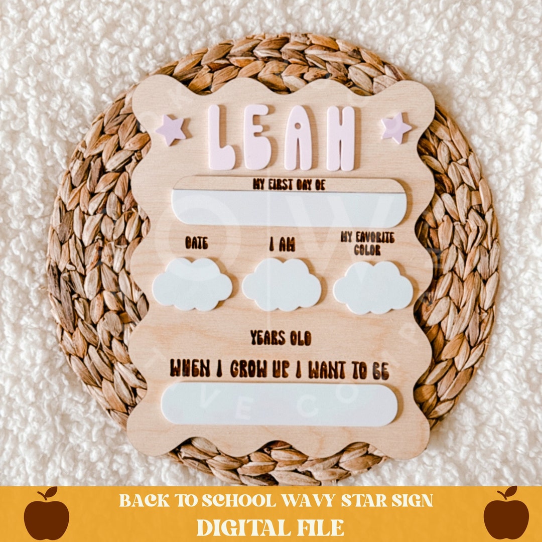 First Day of School Sign Svg, Back to School Svg, First Day of Svg ...