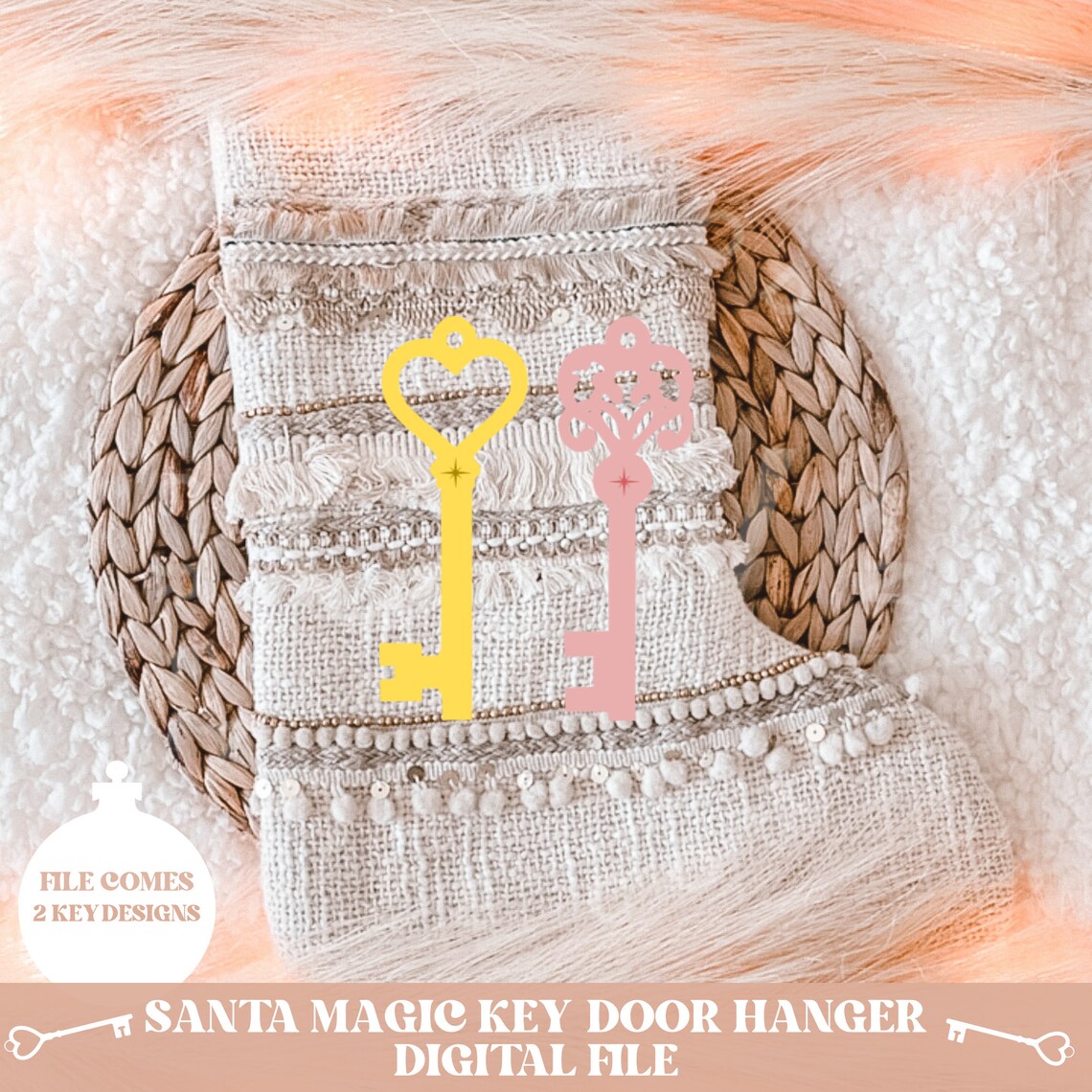 Santa Magic Key Svg, Santa Key Svg, Santa Svg, Christmas Svg, Christmas ...