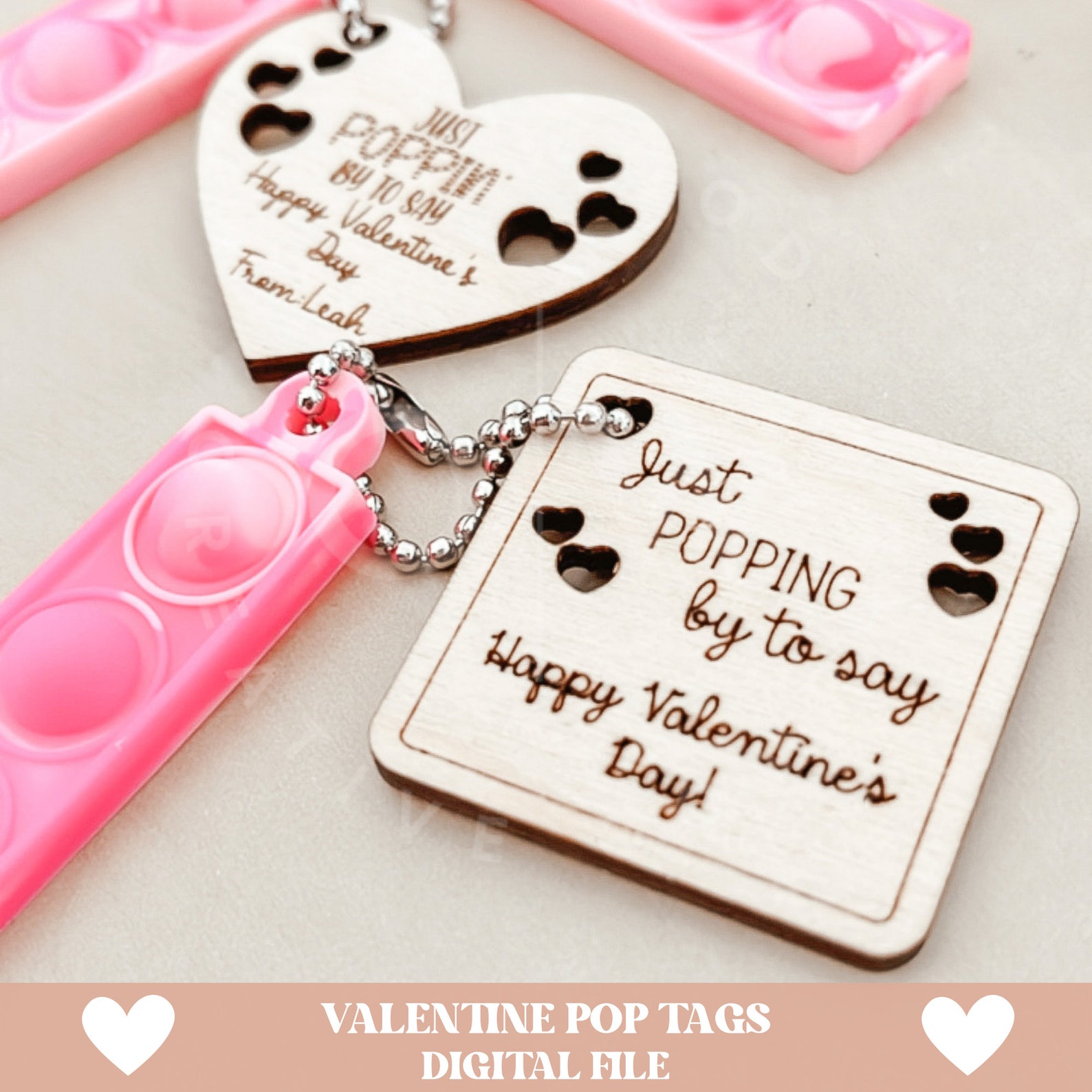Valentine Pop Tags Svg Valentine Tags Svg Valentine Gifts - Etsy