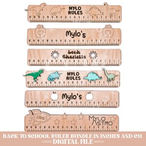 Ruler File Bundle Svg, Ruler Svg, Teacher Ruler Svg, Back to School ...