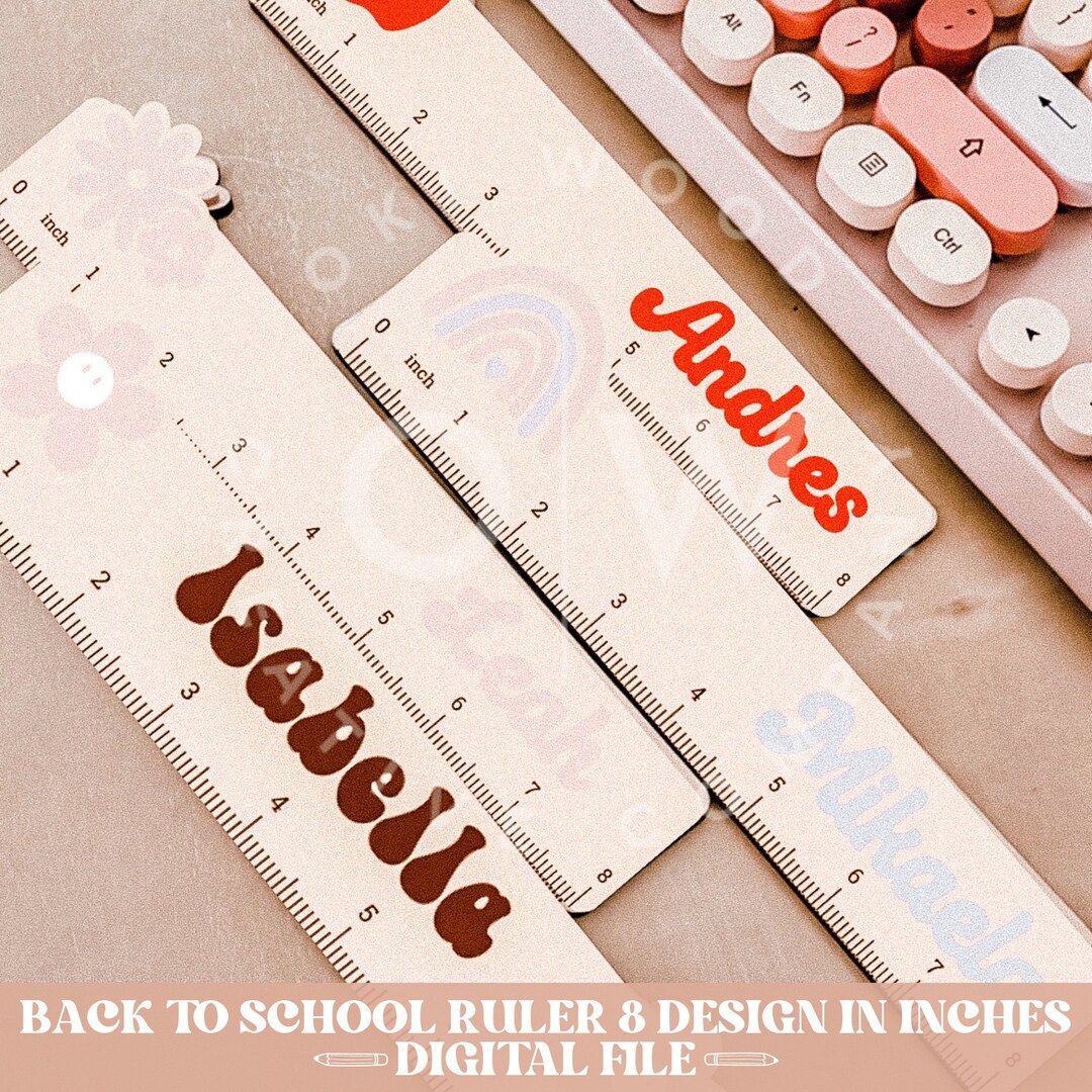 Ruler Svg, Teacher Ruler Svg, Back to School Ruler Svg, End of the Year ...