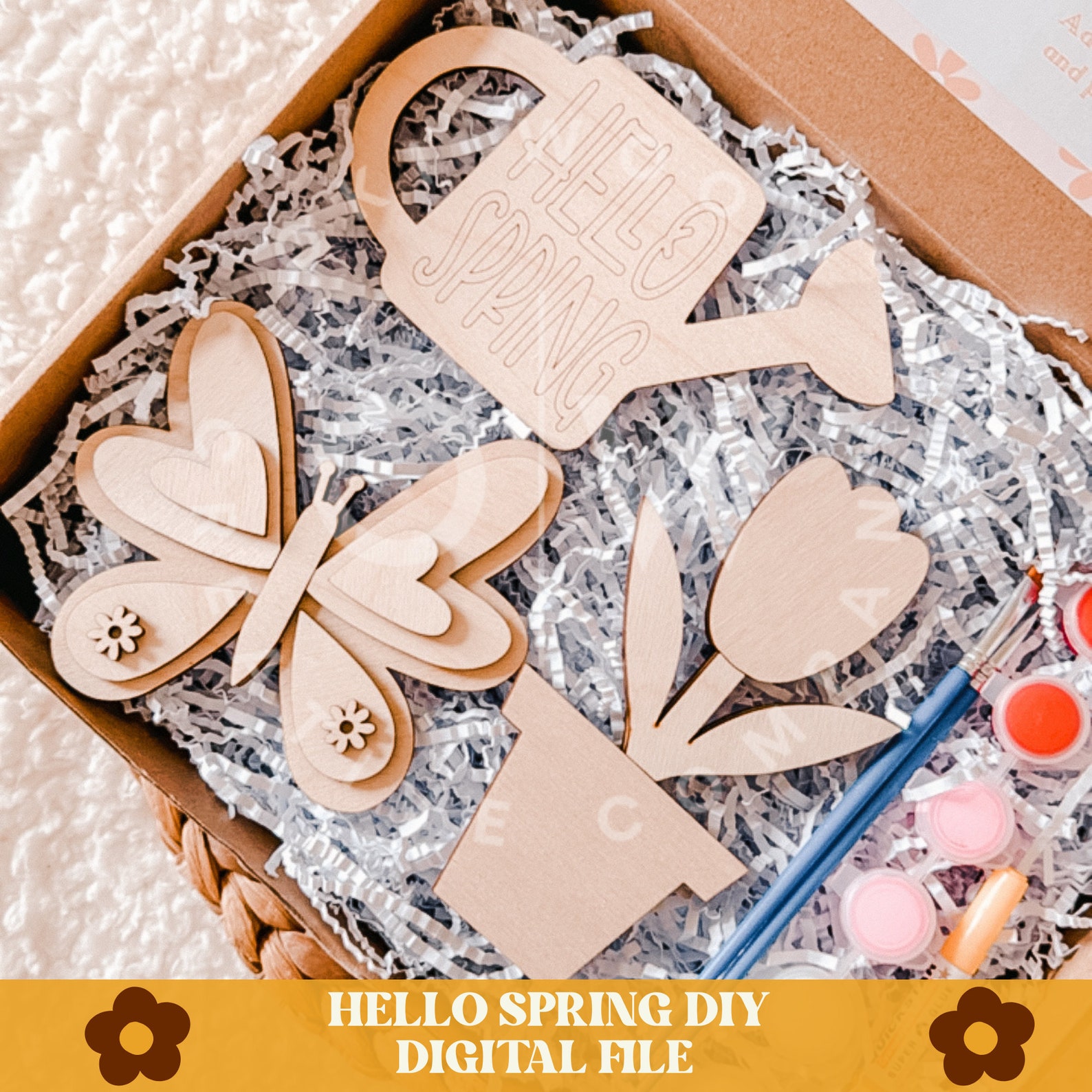Spring Diy Svg, Spring Flowers Diy Svg, Spring Diy, Tulip Diy Svg ...