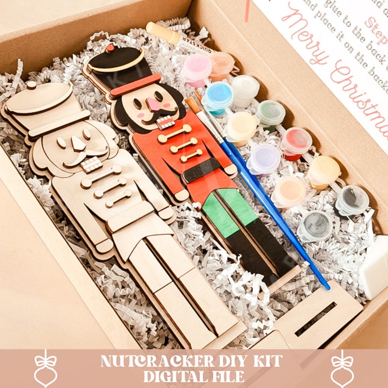 Nutcracker DIY Kit Svg, Nutcracker Svg, Nutcracker Decor Svg, Christmas ...