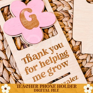 Teacher Phone Holder Svg, Teacher Gift Svg, Phone Holder Svg, Teacher ...