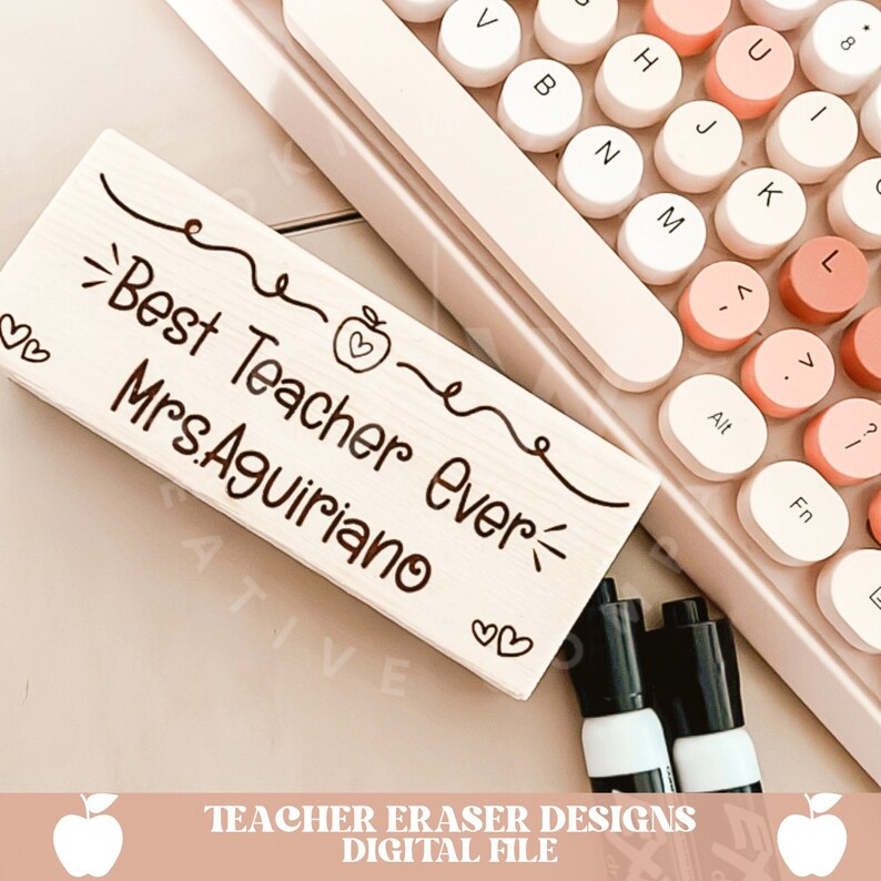 Teacher Eraser Svg Board Eraser Svg Teacher Gift Svg - Etsy