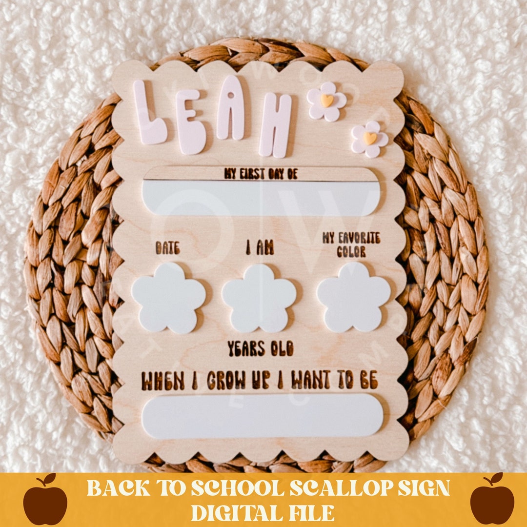 First Day of School Sign Svg, Back to School Svg, First Day of Svg ...