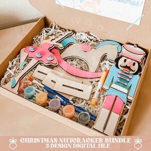 Nutcracker Bundle Diy Kit Svg, Nutcracker Diy Kit Svg, Christmas Diy ...