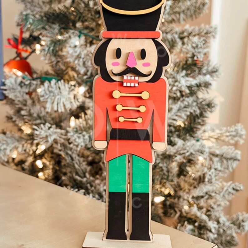 Nutcracker DIY Kit Svg, Nutcracker Svg, Nutcracker Decor Svg, Christmas ...