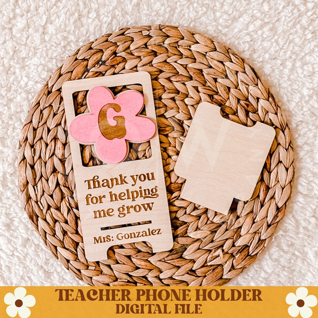 Teacher Phone Holder Svg, Teacher Gift Svg, Phone Holder Svg, Teacher ...