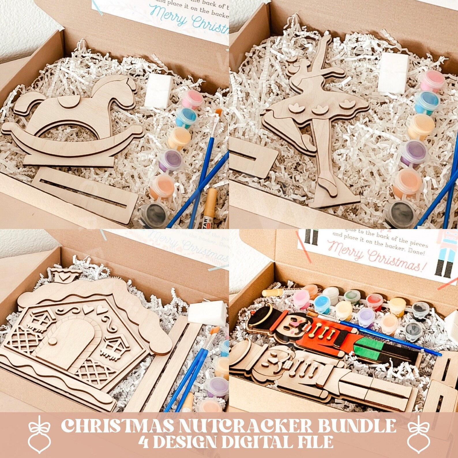 Nutcracker Diy Kit Svg, Diy Kit Bundle Svg, Nutcracker Svg, Christmas ...