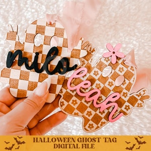 Ghost Basket Tags Svg, Ghost Tags Svg, Ghost Svg, Halloween Svg ...