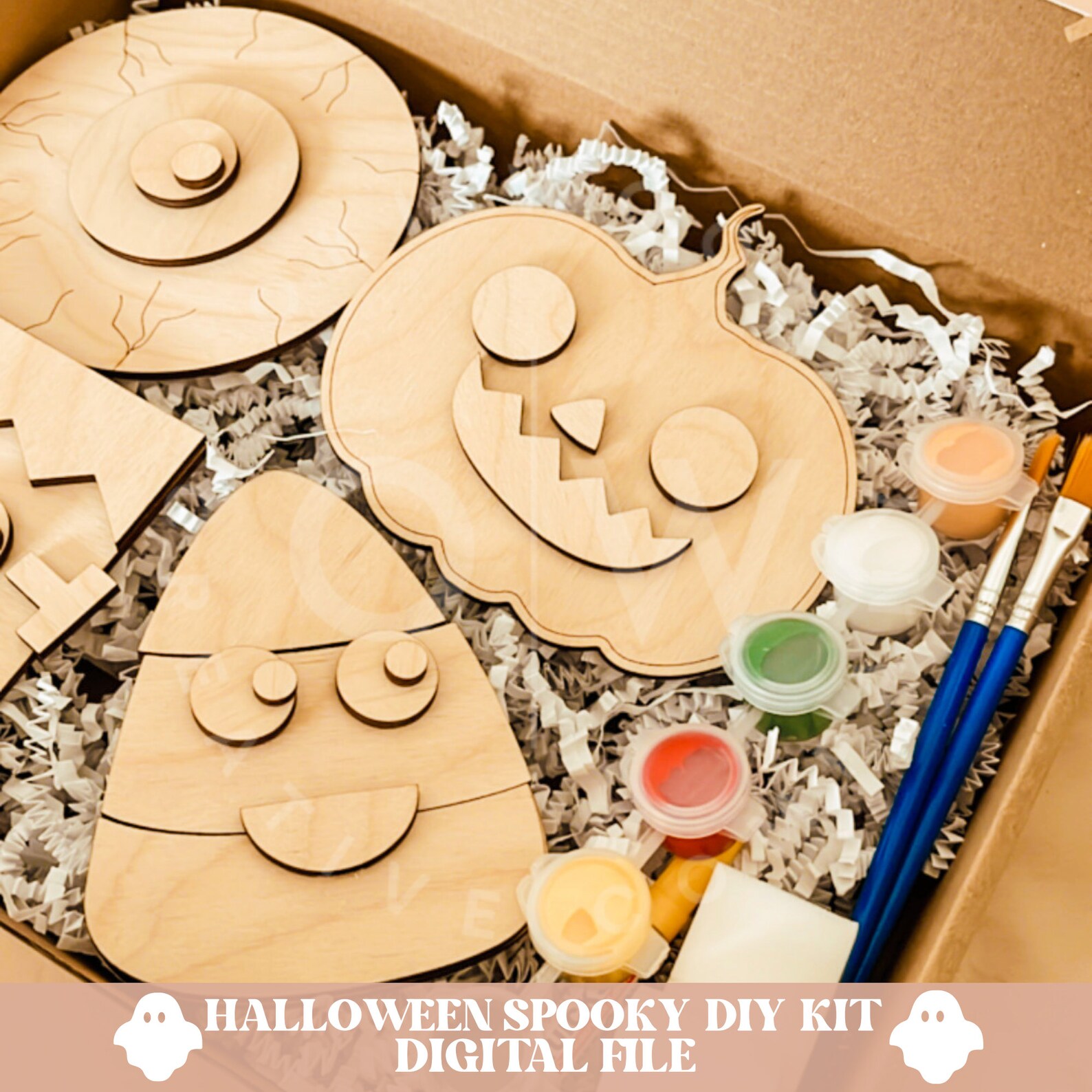 Halloween DIY Svg, Halloween DIY Kit Svg, Halloween Svg, Halloween Kit ...