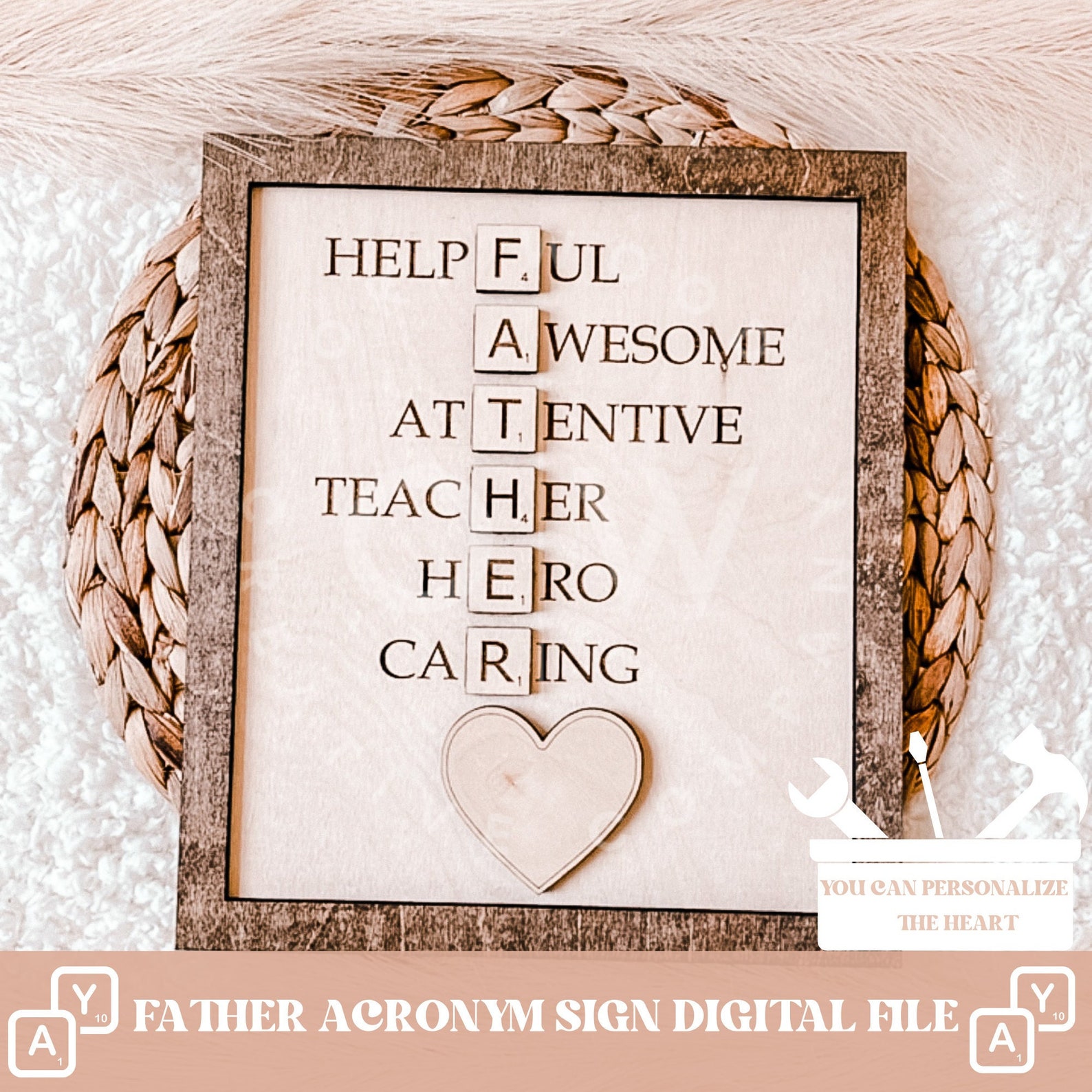 Fathers Day Gift Svg Father Sign Gift Svg Dad Svg Fathers - Etsy