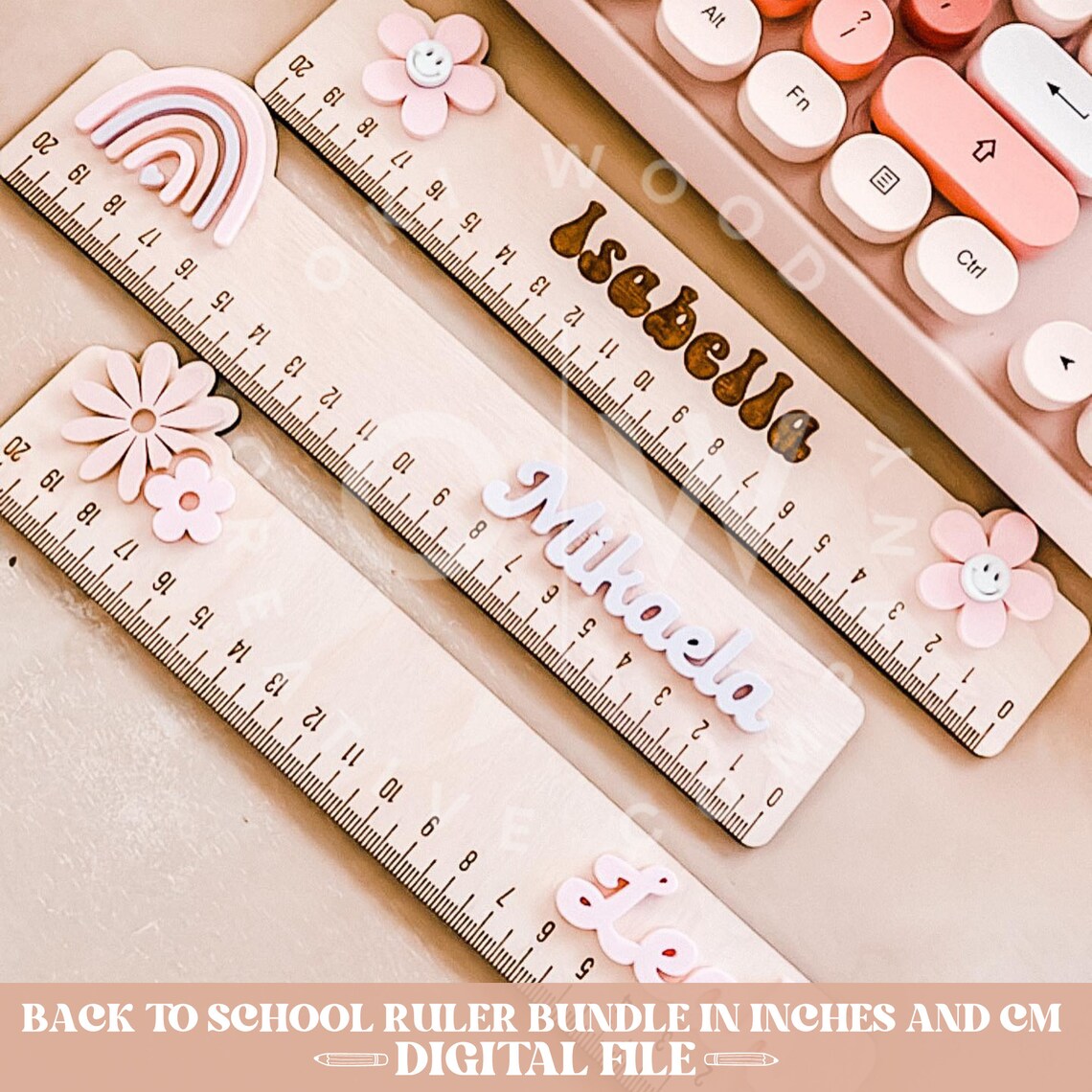 Ruler File Bundle Svg, Ruler Svg, Teacher Ruler Svg, Back to School ...