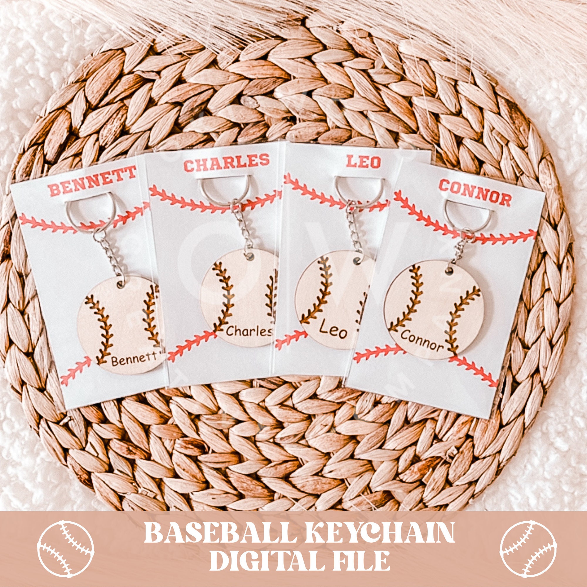 Baseball Keychain Svg Baseball Svg Keychain Svg Baseball - Etsy