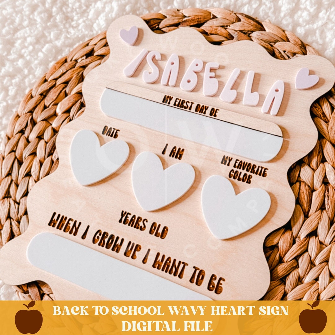 First Day of School Sign Svg, Back to School Svg, First Day of Svg ...