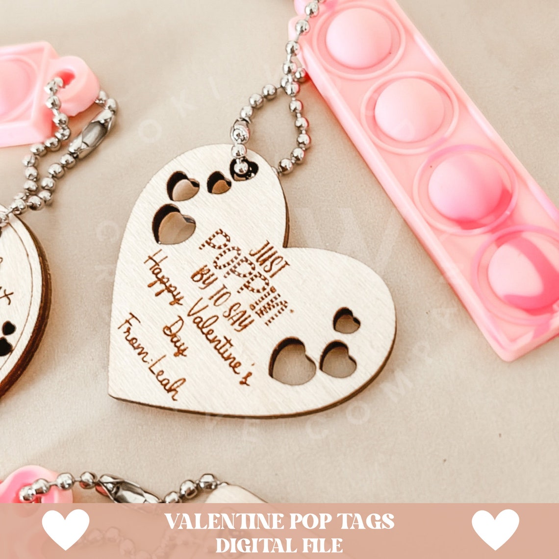 Valentine Pop Tags Svg Valentine Tags Svg Valentine Gifts - Etsy