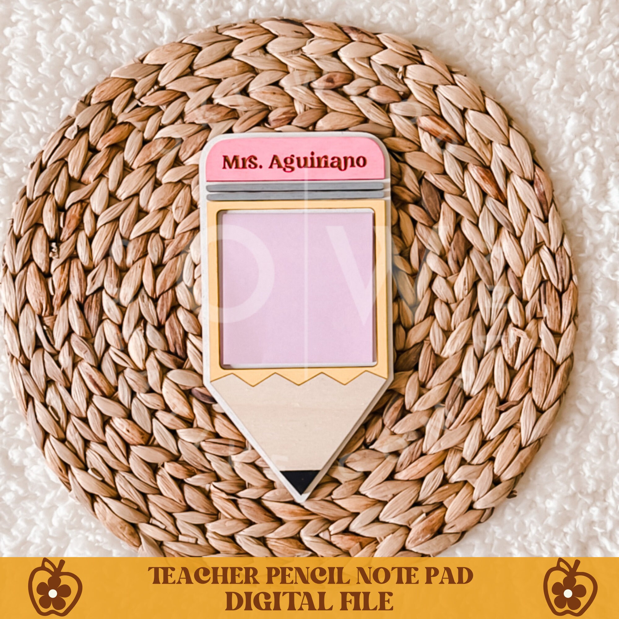 Teacher Note Pad Svg Note Pad Svg Teacher Gift Svg Teacher - Etsy Canada