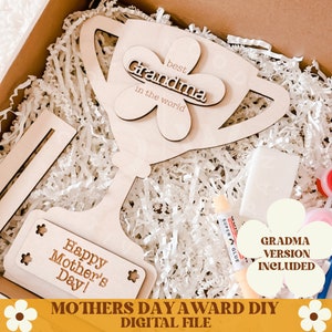 Mothers Day Award Diy Svg, Mothers Day Diy Svg, Mothers Day Svg, Gift ...