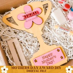 Mothers Day Award Diy Svg, Mothers Day Diy Svg, Mothers Day Svg, Gift ...