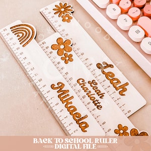 Ruler Svg, Teacher Ruler Svg, Back to School Ruler Svg, End of the Year ...
