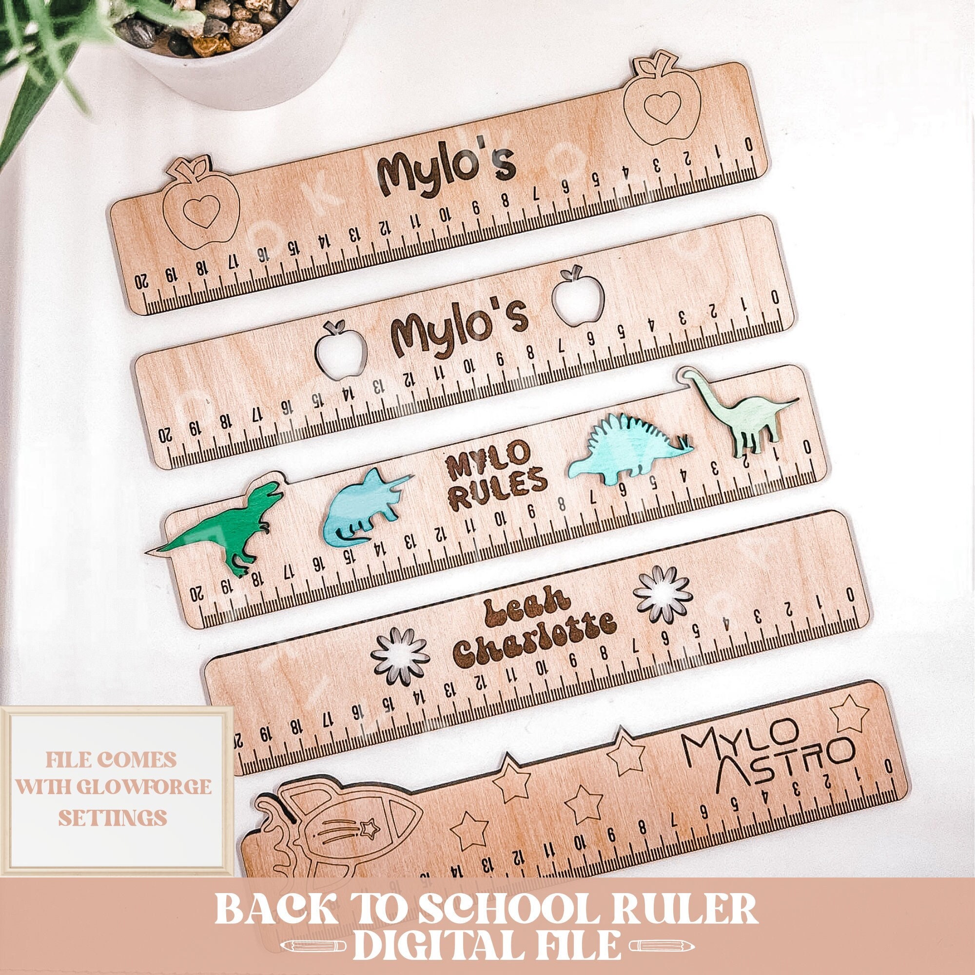 Ruler File Svg Ruler Svg Teacher Ruler Svg Back to School - Etsy