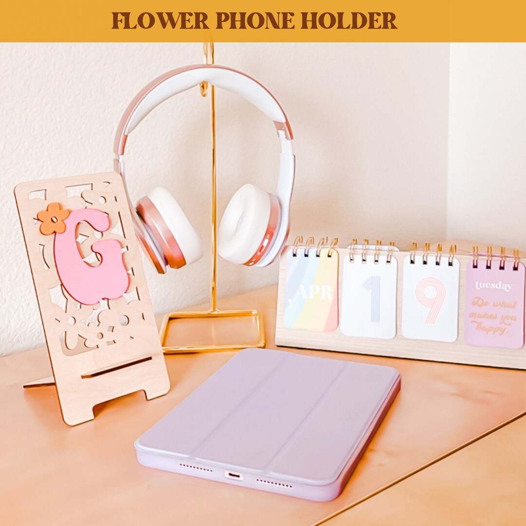 Retro Phone Stand, Phone Stand, Retro Decor, Retro Desk Decor, Phone ...