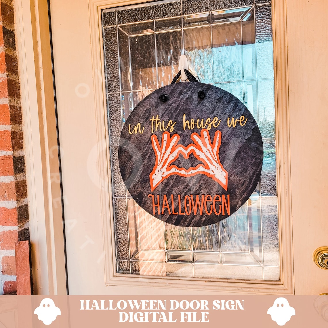 Halloween Door Sign Svg Halloween Svg Halloween Cut File - Etsy