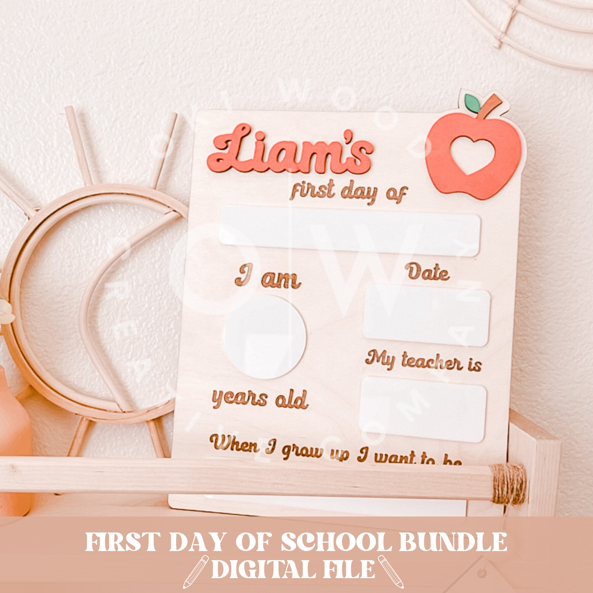 First Day of School Bundle Svg Back to School First Day of - Etsy