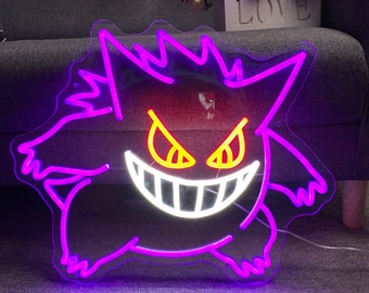 Gengar Led Neon Sign - Etsy