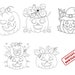 Printable Decorate Your Pumpkin, Halloween Coloring Sheet for Kids ...