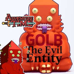 GOLB Figurine From Adventure Time - Etsy